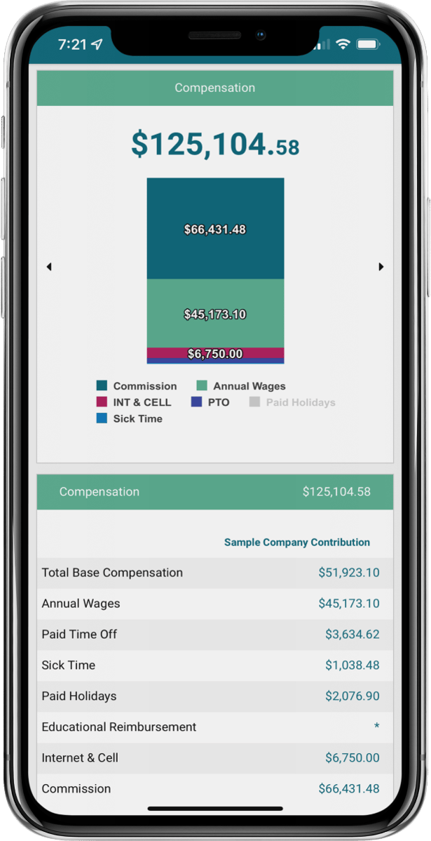 Total Compensation Statement Software