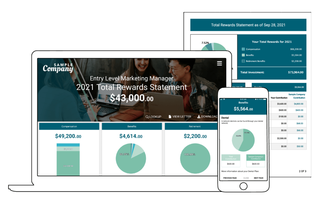 Total Rewards Statement Software