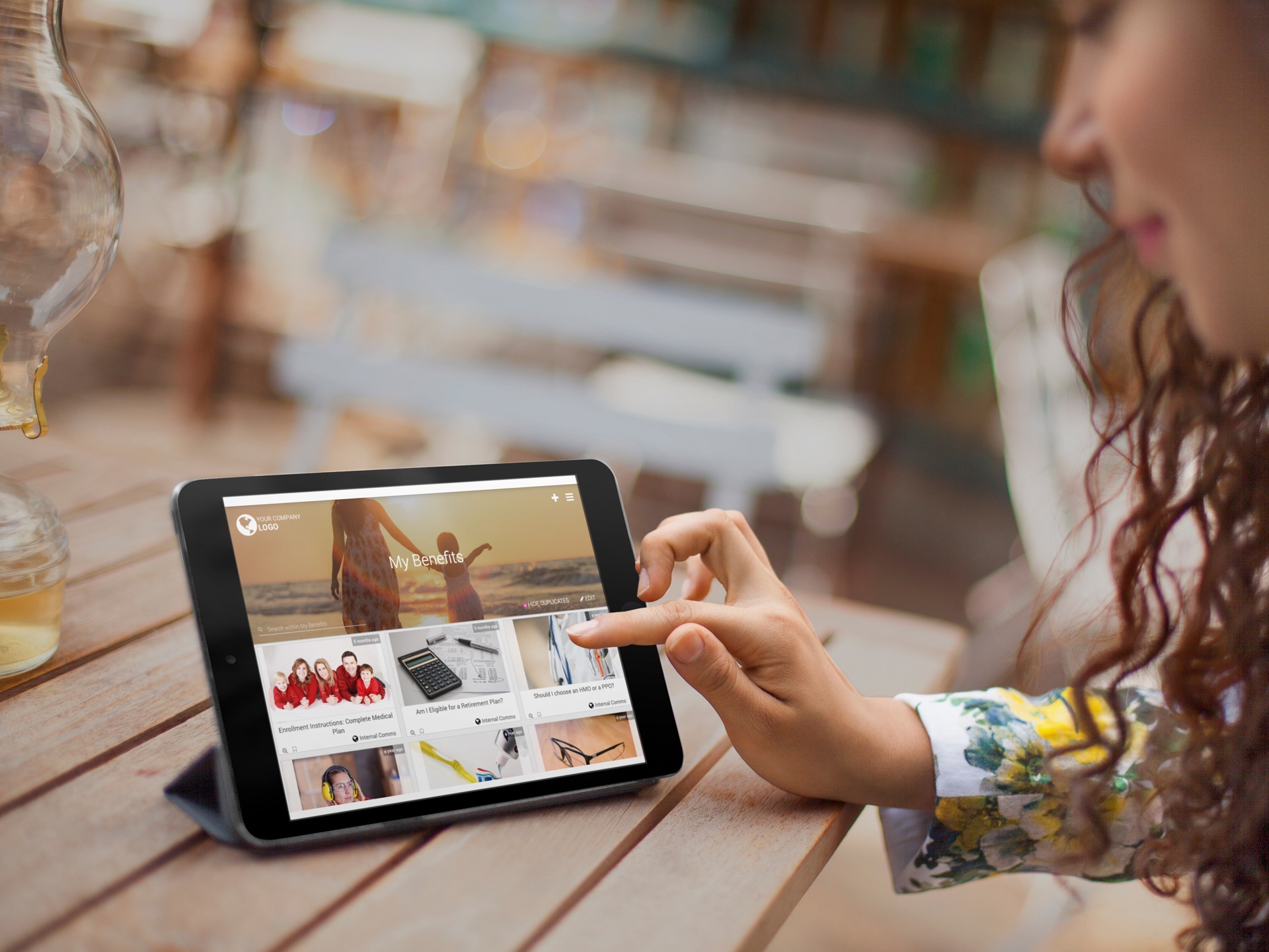 One Stop Shop Employee Experience | Branded Mobile App - backstitch