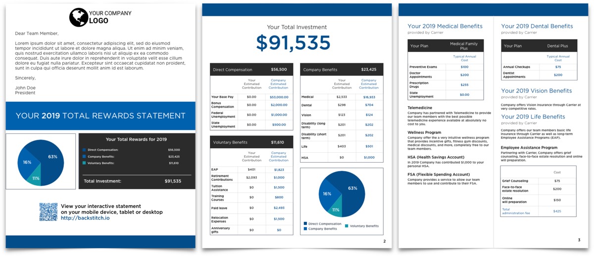 Total Rewards Statements | PDF Generator
